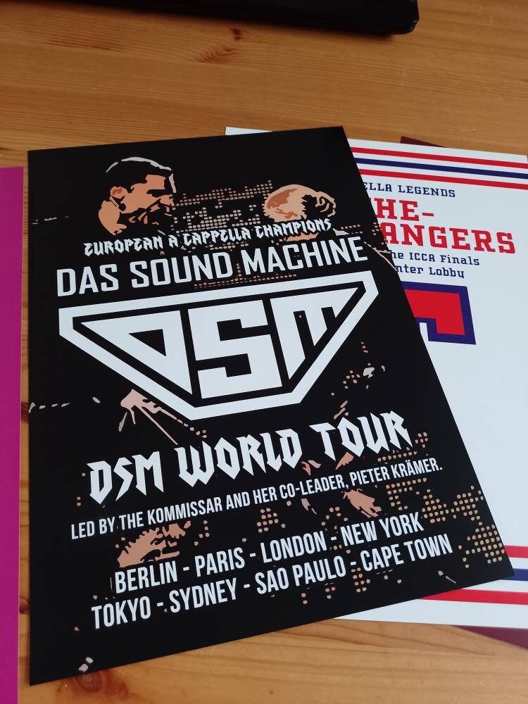 Fantasy Tour Poster Set 4 X Pitch Perfect Movie Posters Ideal Gift or ...