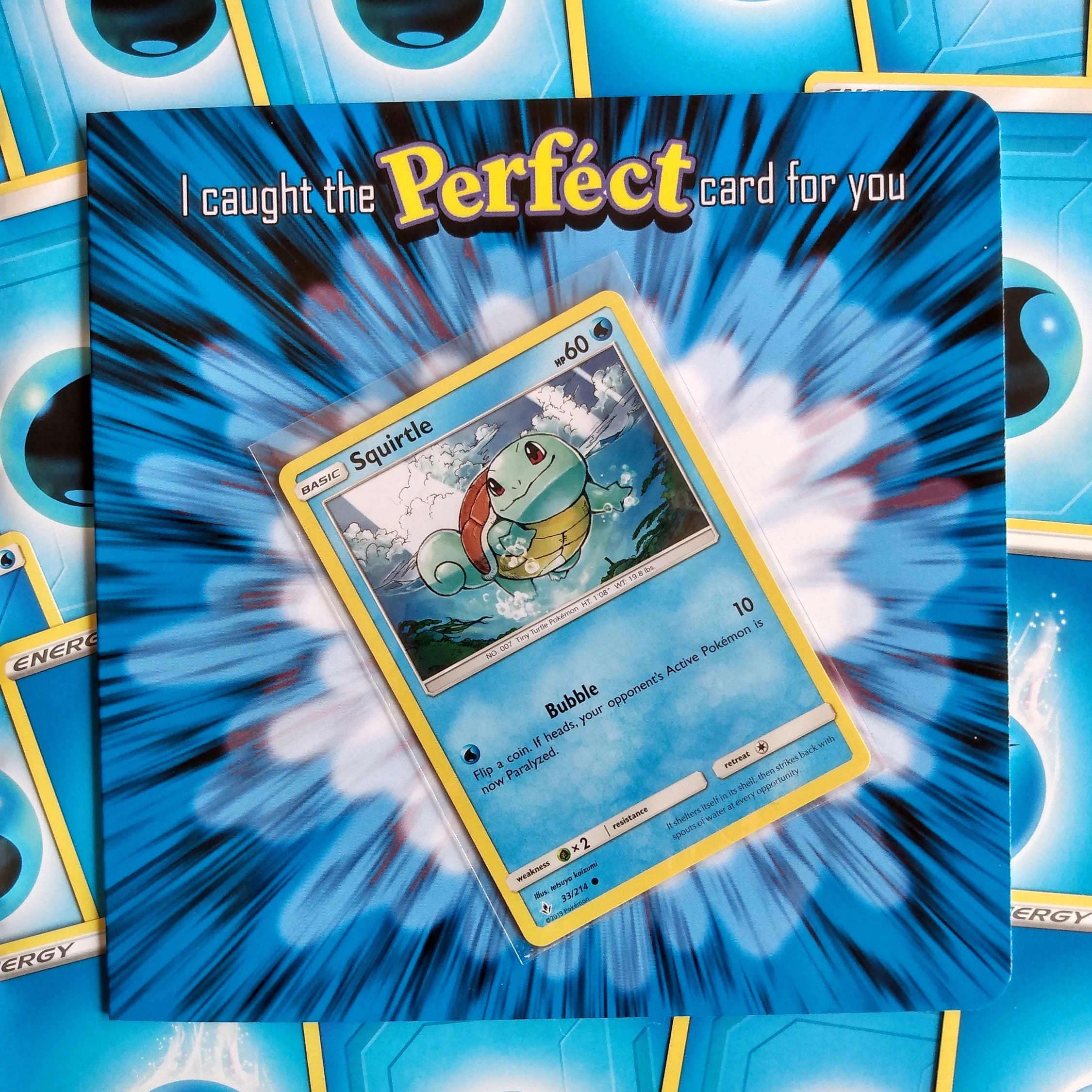 Pokemon Greetings Card Select Your Own Pokemon Card - Etsy UK
