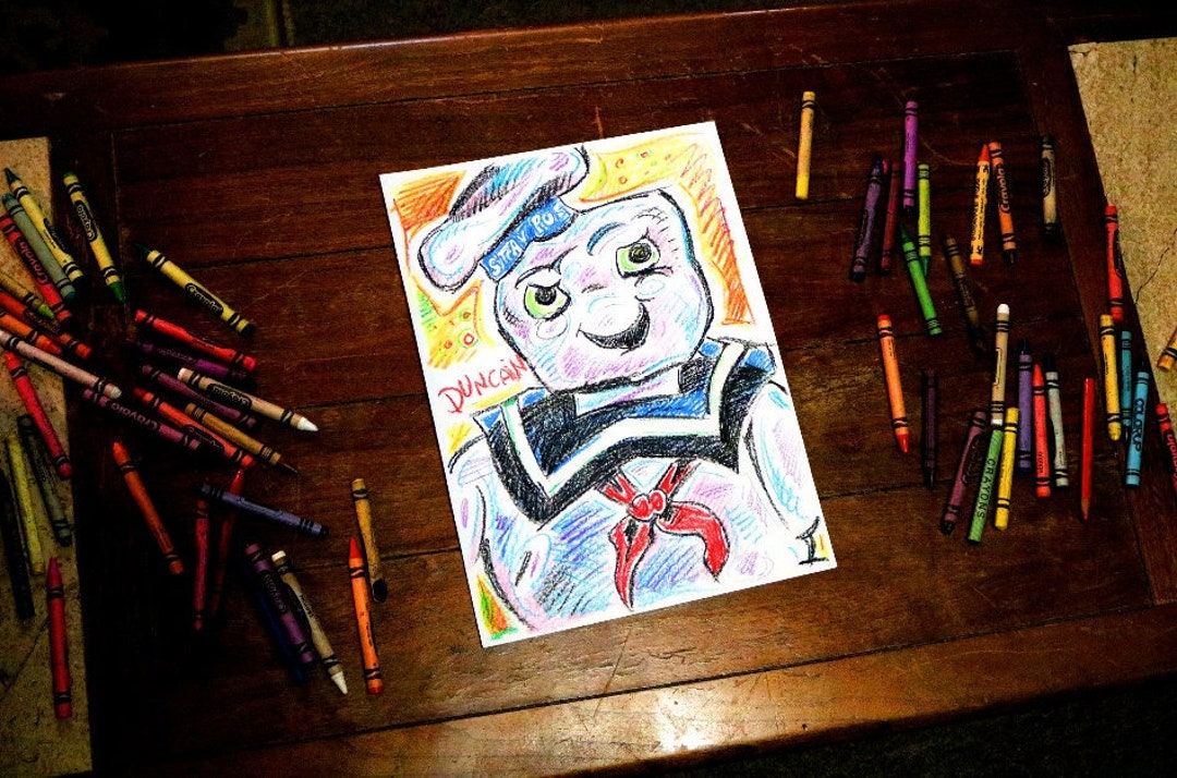 STAY PUFT Drawing by Duncan - Etsy