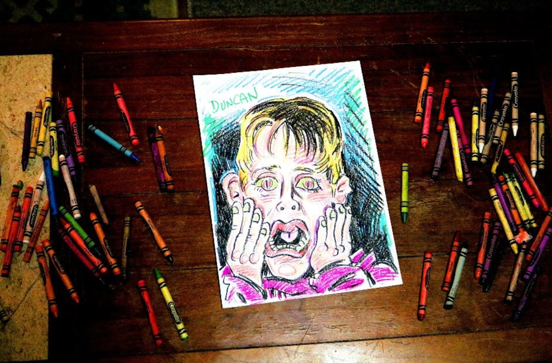 KEVIN, Drawing by Duncan - Etsy