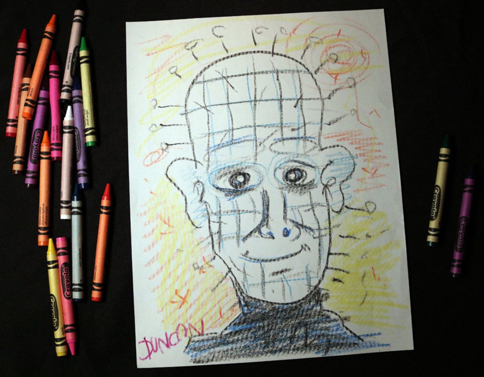 PINHEAD, Drawing by Duncan - Etsy