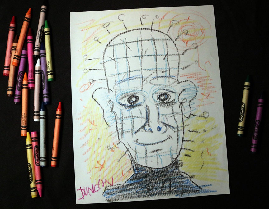 PINHEAD, Drawing by Duncan - Etsy