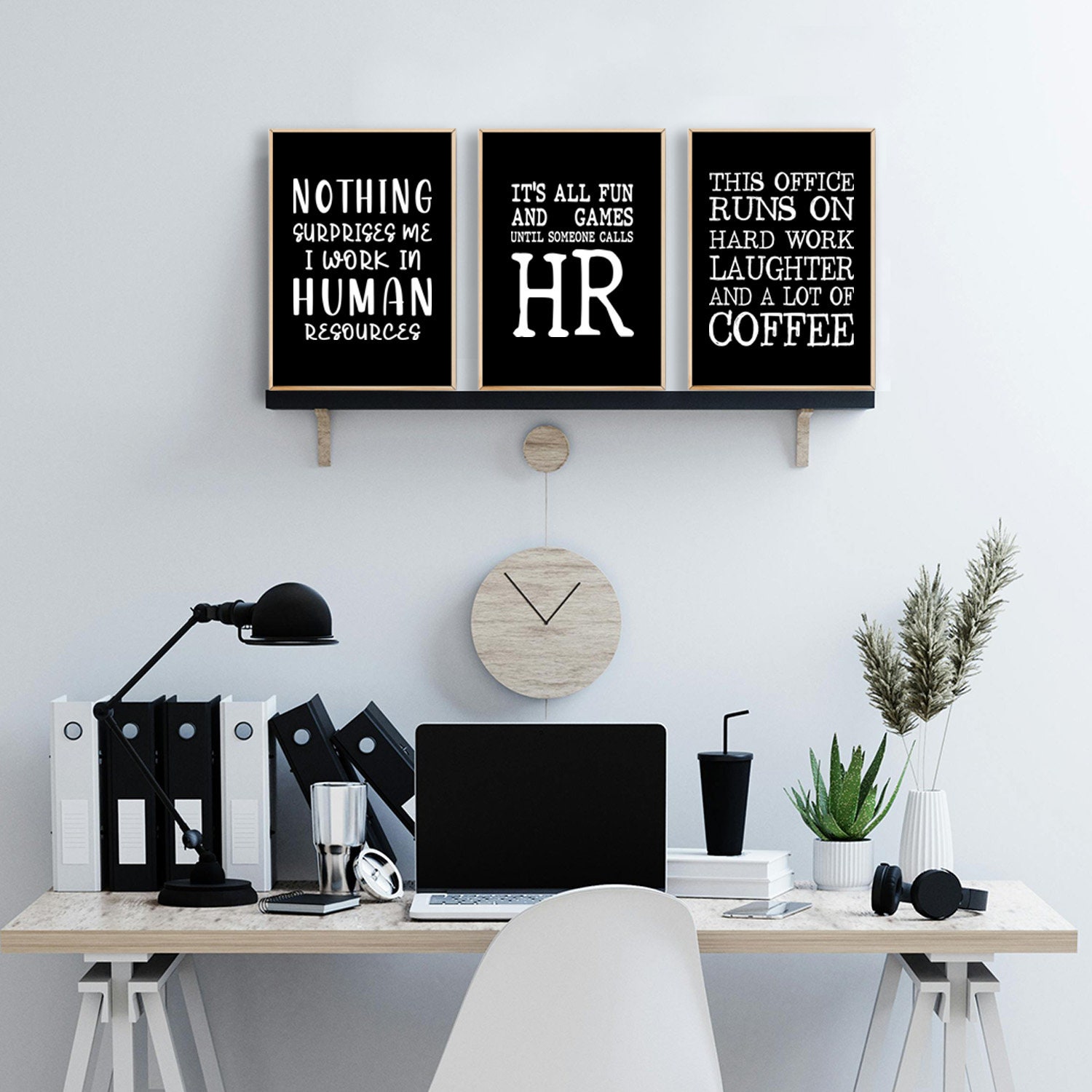 HR Office Decor, Human Resources Wall Art, Funny HR Gifts, Human ...