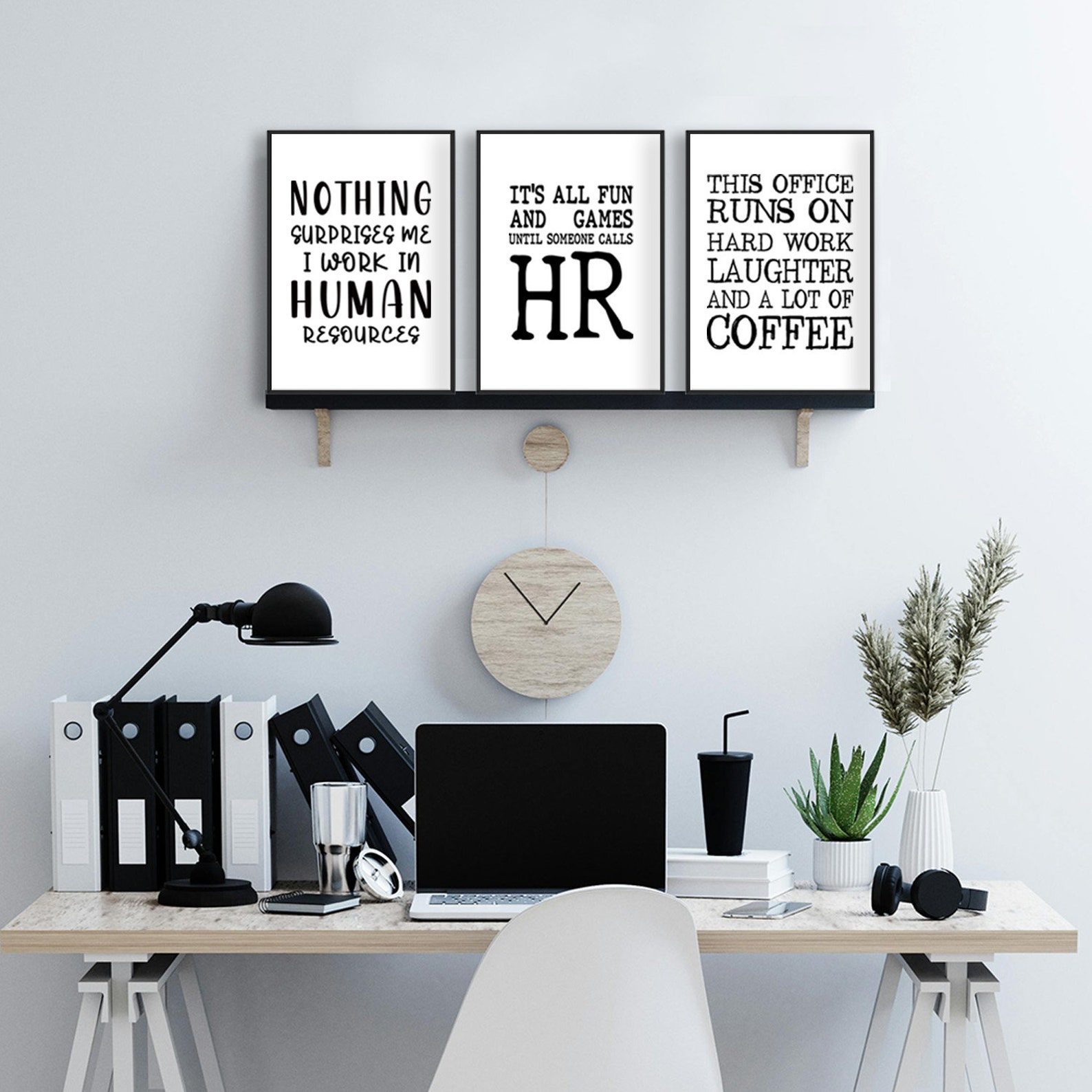 HR Office Decor, Human Resources Wall Art, Funny HR Gifts, Human ...