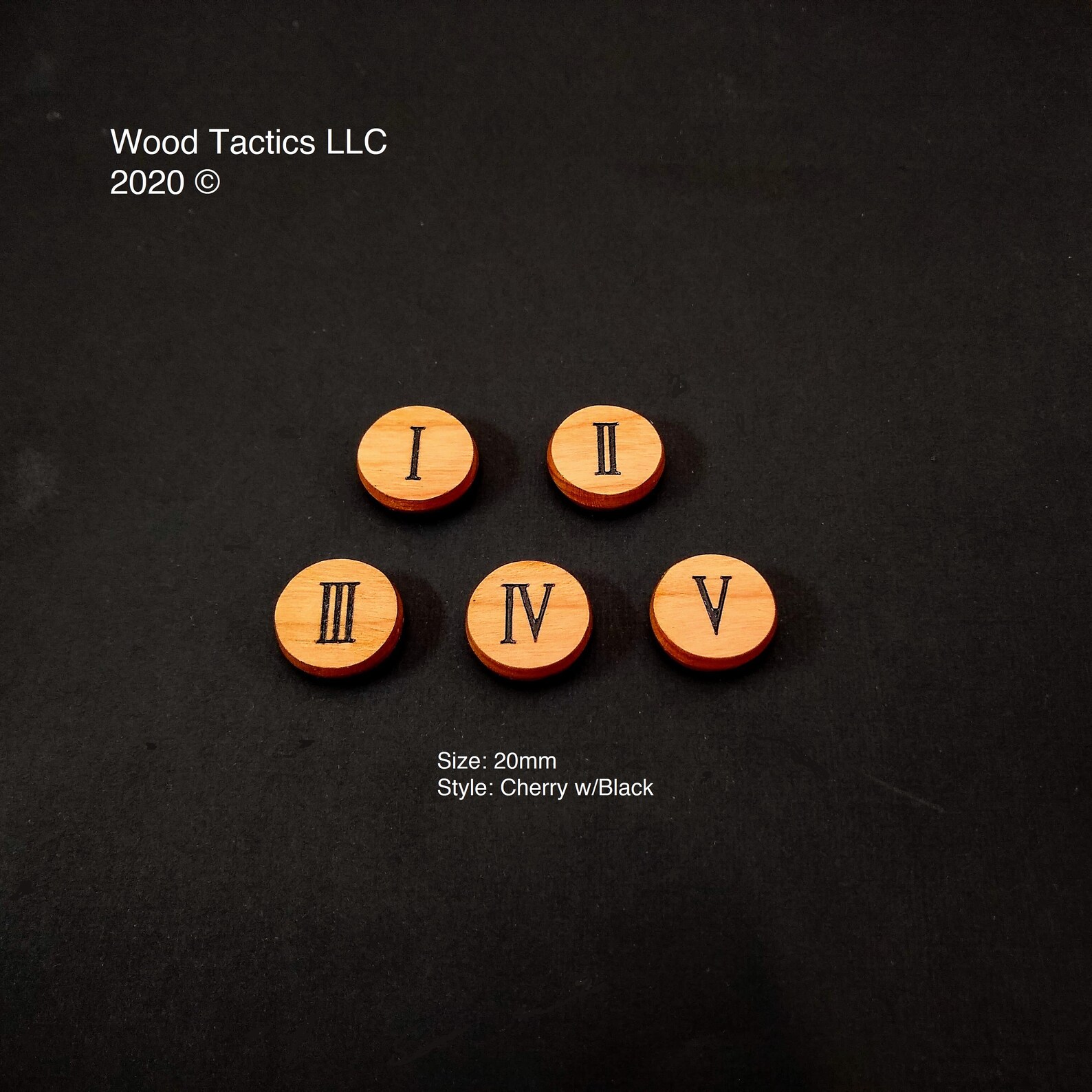 Number Game Tokens Standard Numbers 1-10/roman Numerals 1-10 - Etsy