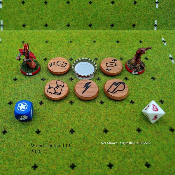 Blitz Tokens Blood Bowl - Etsy
