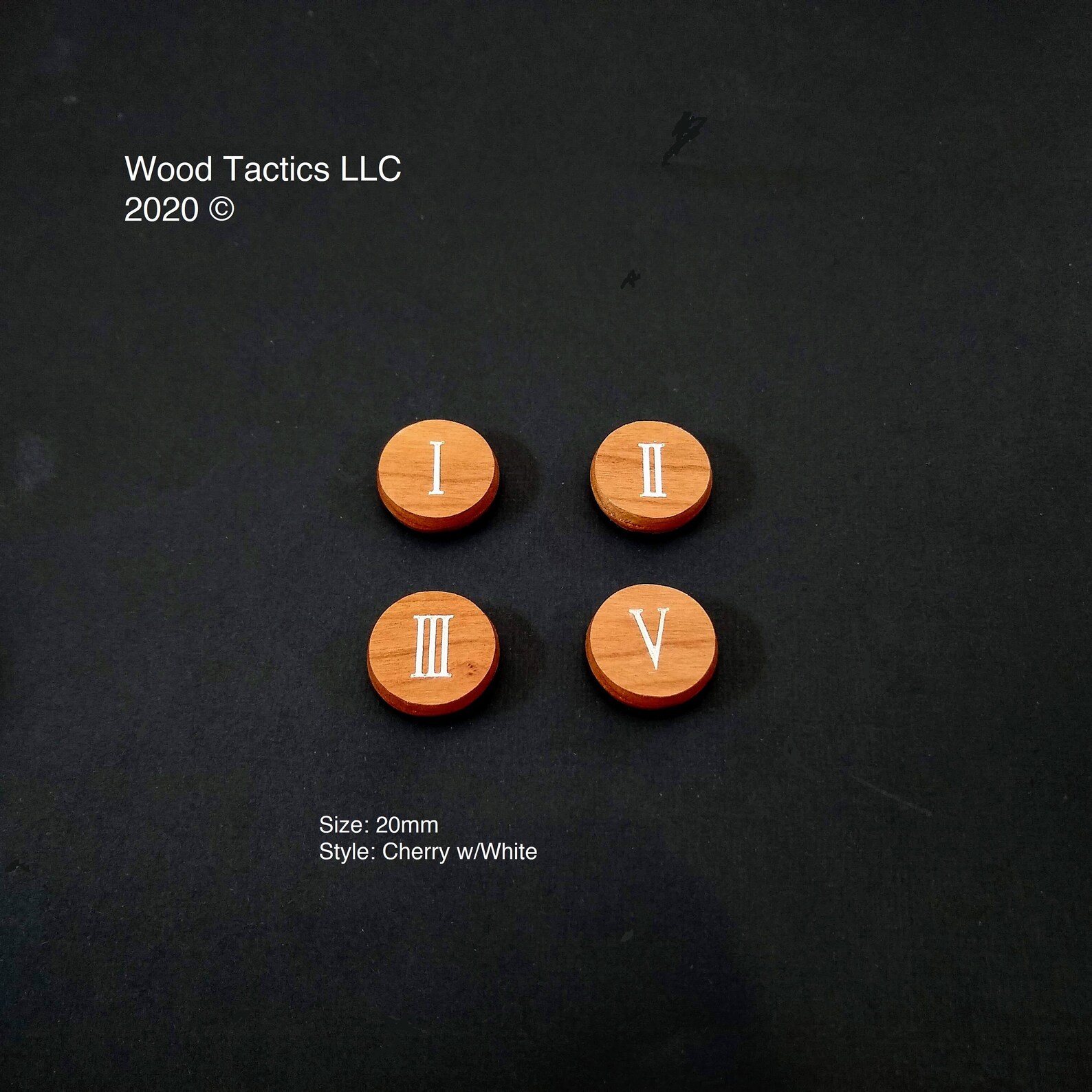 Number Game Tokens Standard Numbers 1-10/roman Numerals 1-10 - Etsy