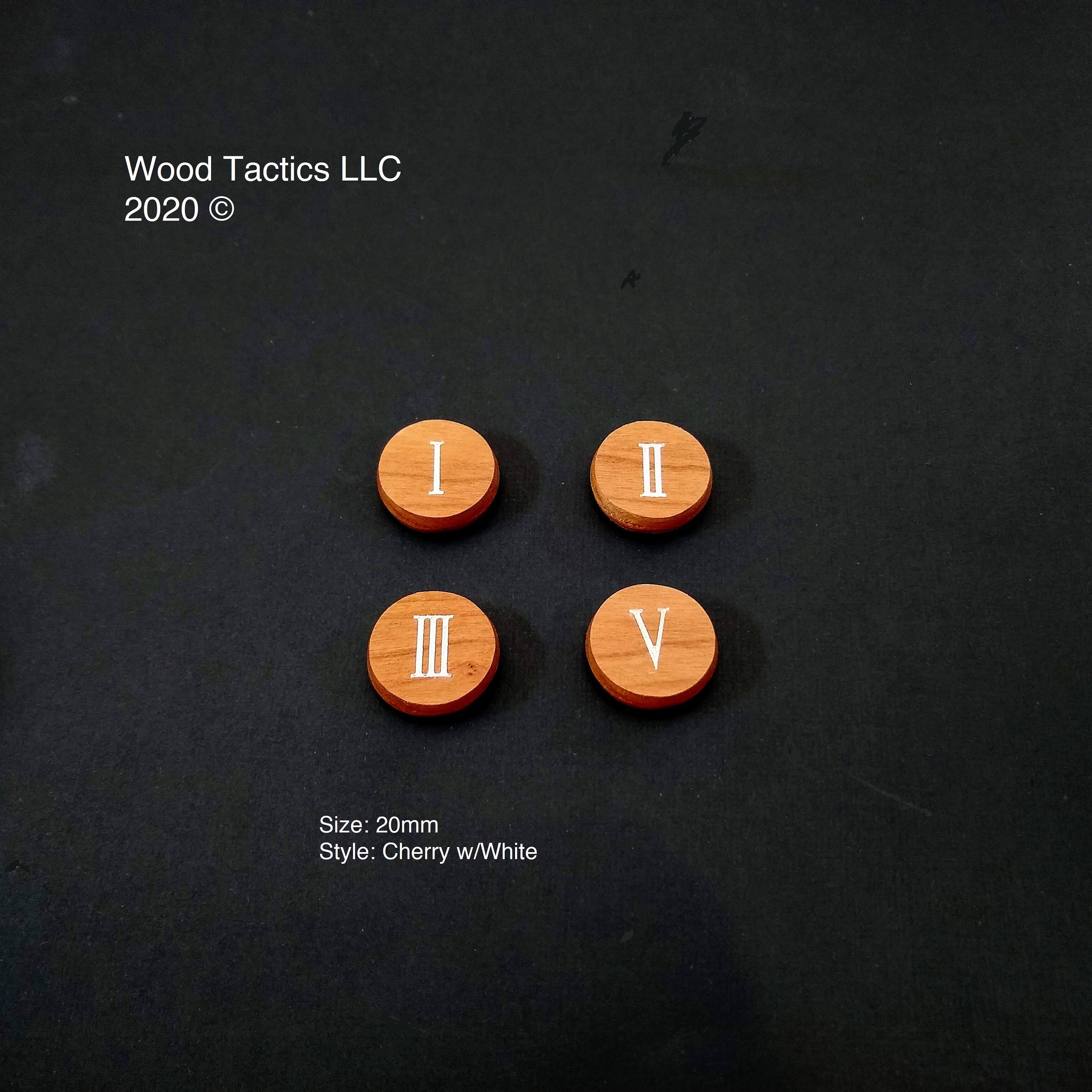 Number Game Tokens Standard Numbers 1-10/roman Numerals 1-10 - Etsy Canada