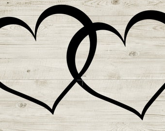 Intertwined Heart - Etsy