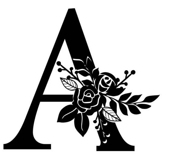 Monogram Letters Template