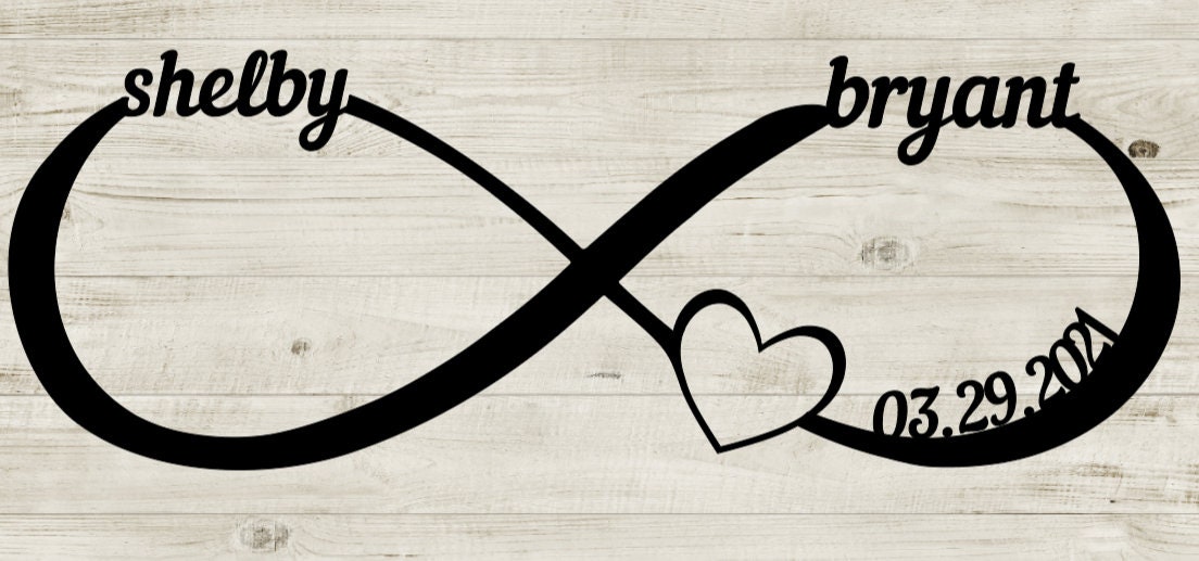 Infinity Svg/personalize Infinity Svg/infinity Sign Svg Png - Etsy