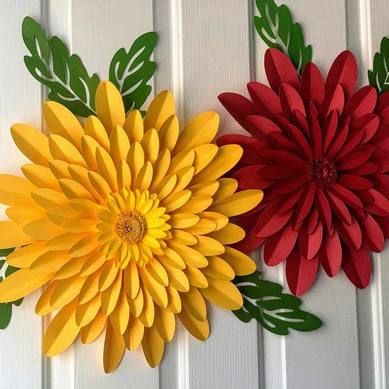 Paper Flower Template - Etsy