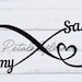 Infinity Svg/personalize Infinity Svg/infinity Sign Svg, Png, Eps, Dxf ...