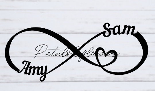 Infinity Svg/personalize Infinity Svg/infinity Sign Svg, Png, Eps, Dxf ...