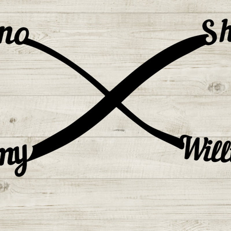 Infinity Name Sign - Etsy