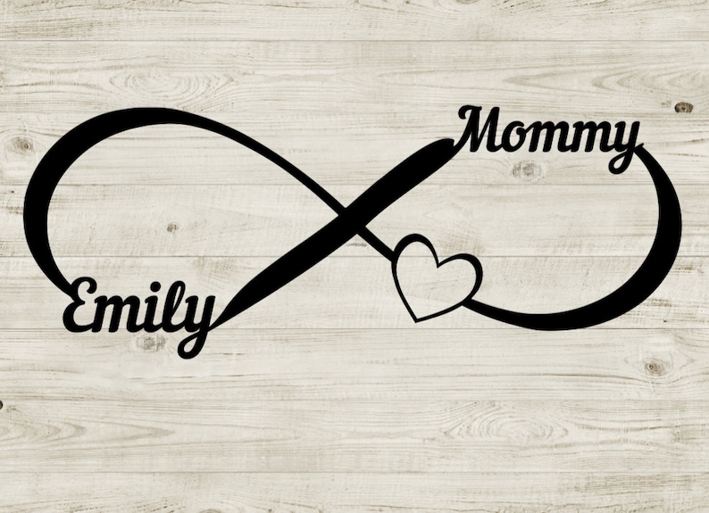 Infinity Svg/personalize Infinity Svg/infinity Sign Svg | Etsy