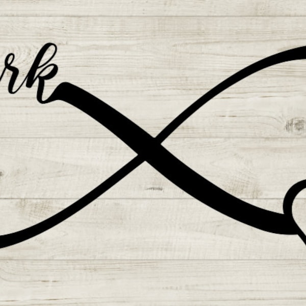 Infinity Paw Svg - Etsy