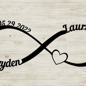 Infinity Svg/personalize Infinity Svg/infinity Sign Svg, Png, Eps, Dxf ...