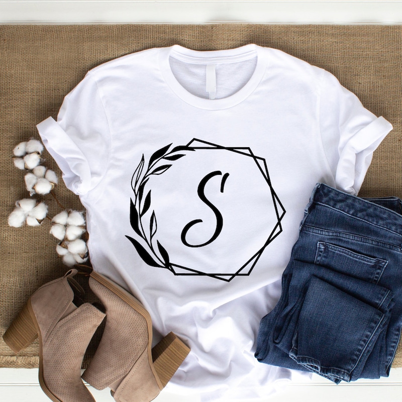 Monogram Letter S - Etsy