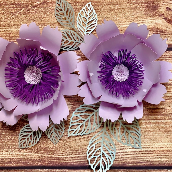 Cardstock Flower - Etsy