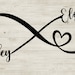 Infinity Svg/personalize Infinity Svg/infinity Sign Svg, Png, Eps, Dxf ...