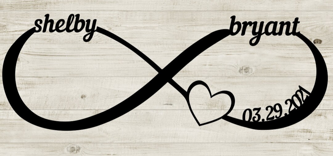 Infinity Svg/personalize Infinity Svg/infinity Sign Svg Png - Etsy