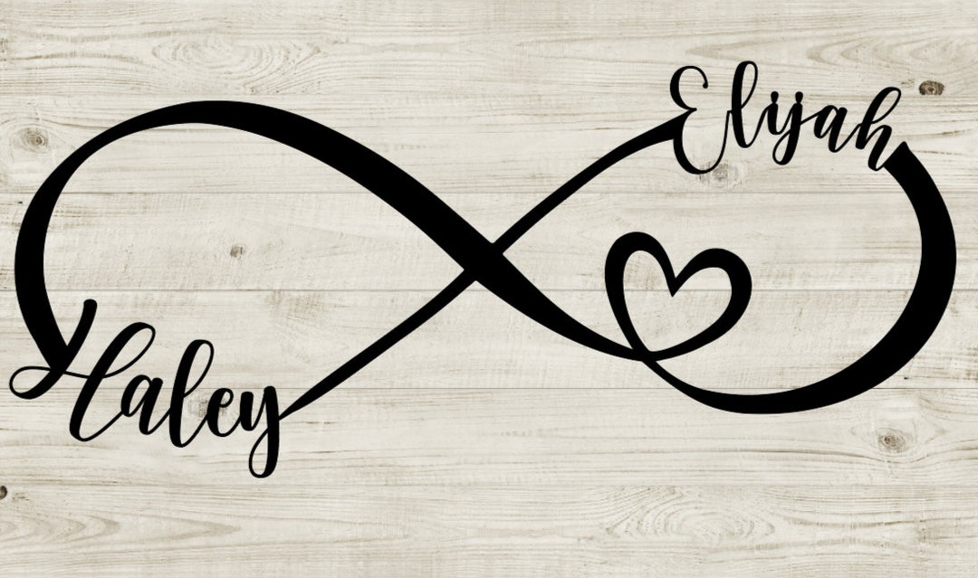 Infinity Svg/personalize Infinity Svg/infinity Sign Svg, Png, Eps, Dxf ...
