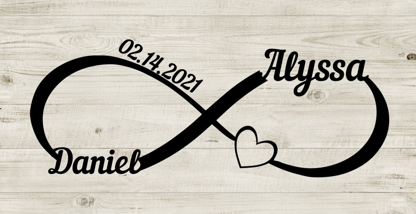 Infinity Svg/personalize Infinity Svg/infinity Sign Svg Png - Etsy