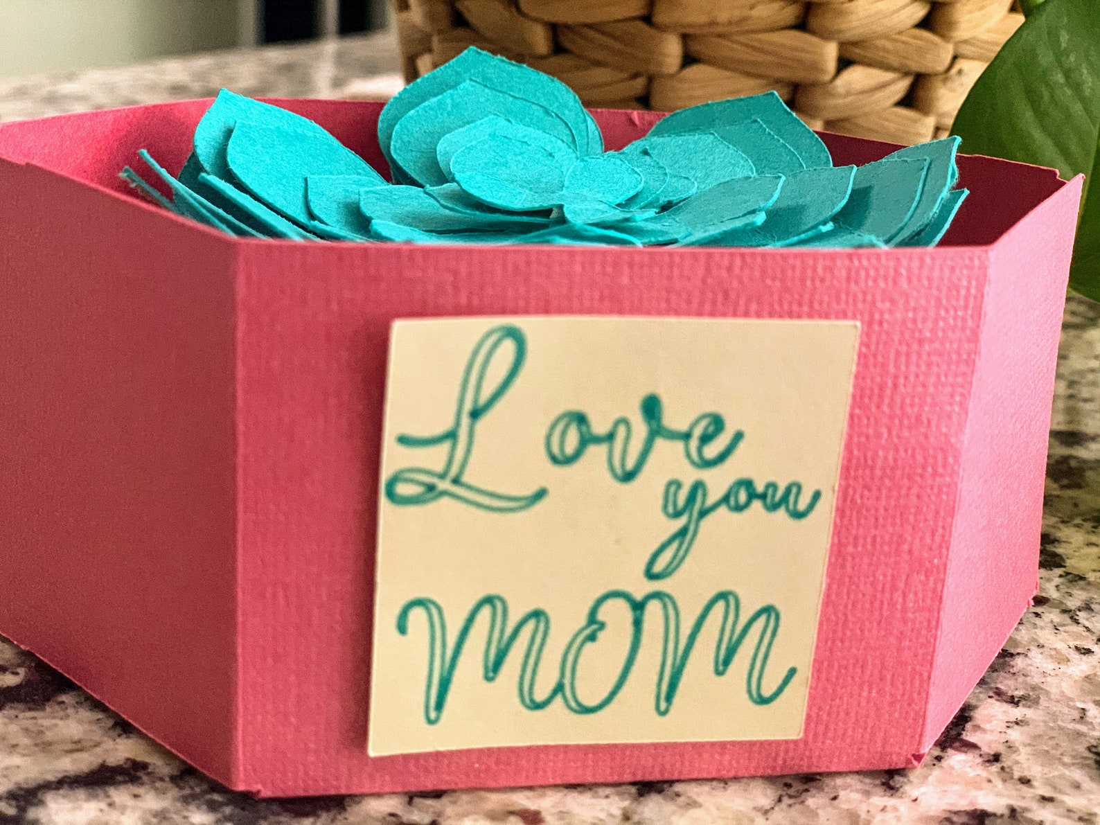 Pop up Card Svg/diy Pop up Succulent/svg 3D Succulent/svg Pop up Box ...