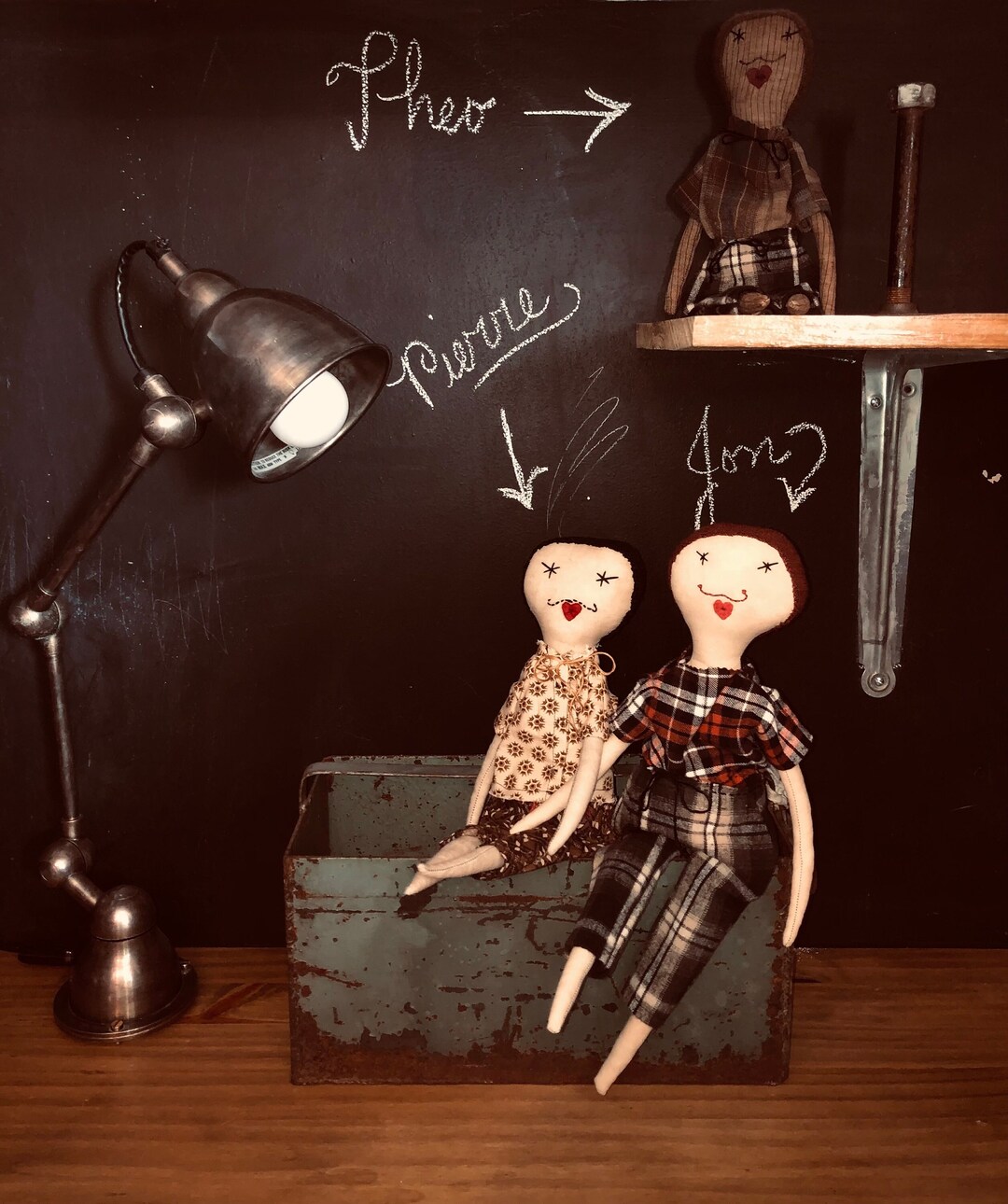 Jess Brown Inspired Male Rag Doll theo - Etsy