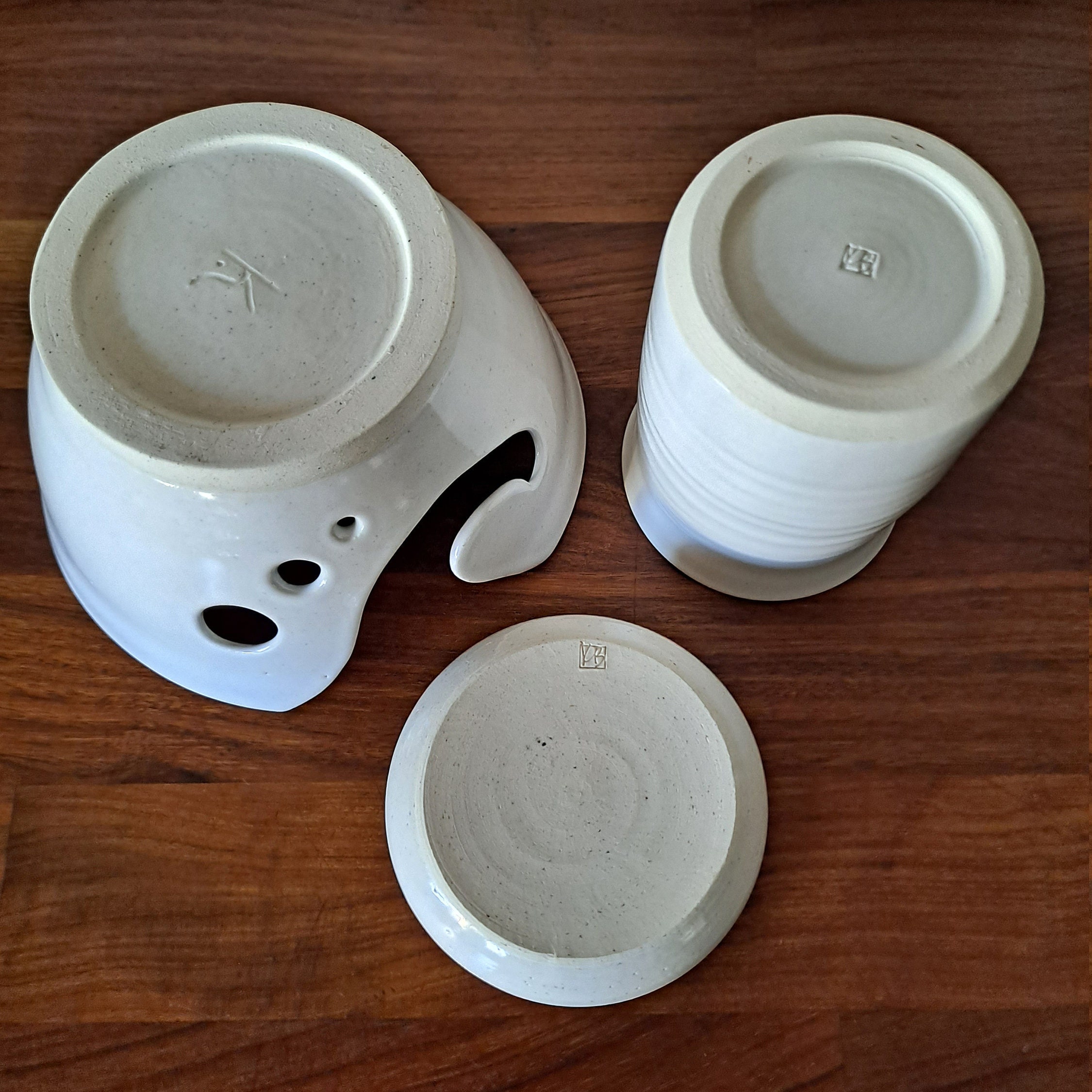 White Ceramic Craft Set | Etsy