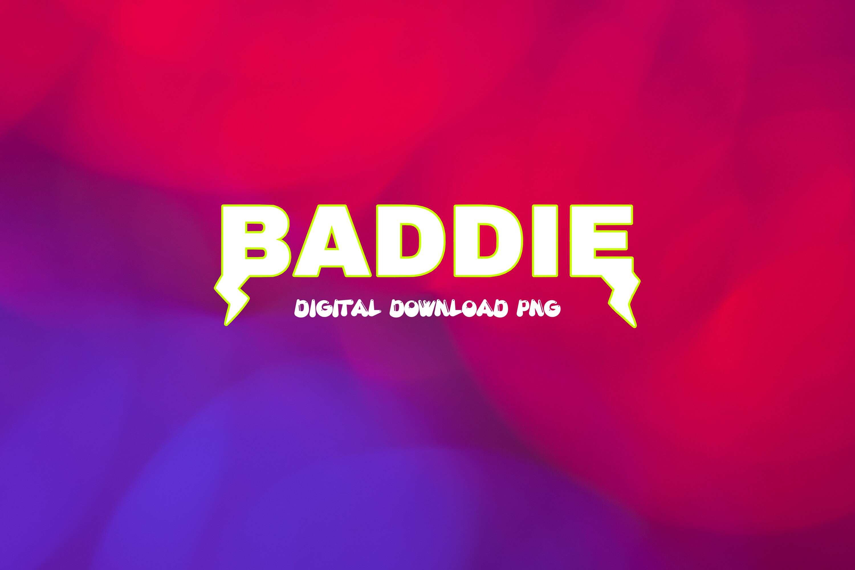 Png BADDIE Bad Girls Png Digital Download 3 Styles - Etsy