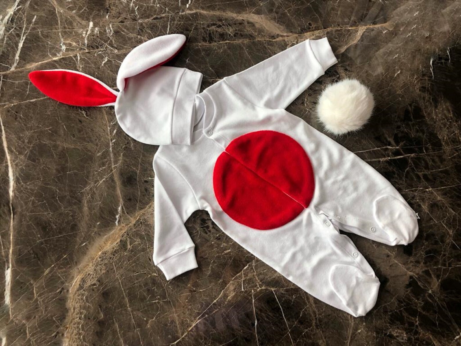 Newborn Bunny Outfit Monogrammed Romper Newborn Personalized - Etsy