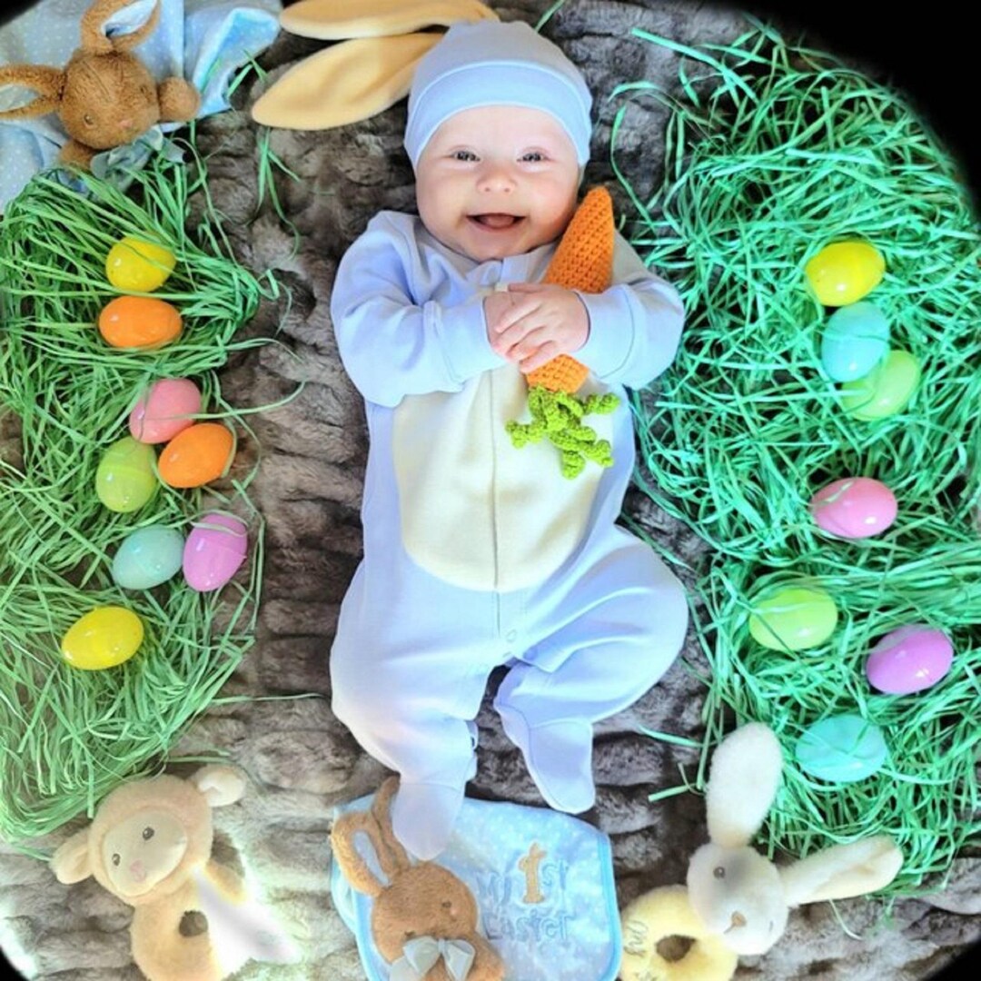 Easter Bunny Outfit for Baby, Newborn Baby Bunny Outfit, Baby Shower ...