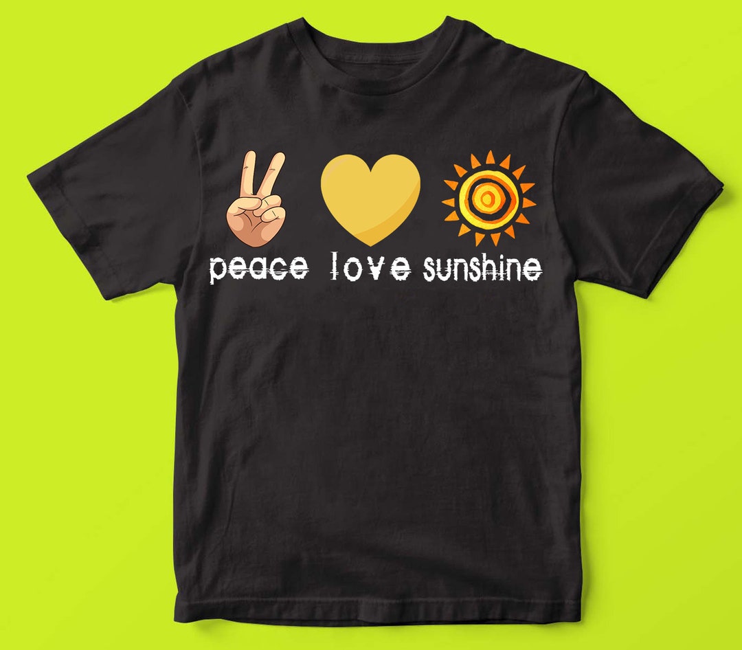 Peace Love Sunshine Png Digital Download - Etsy