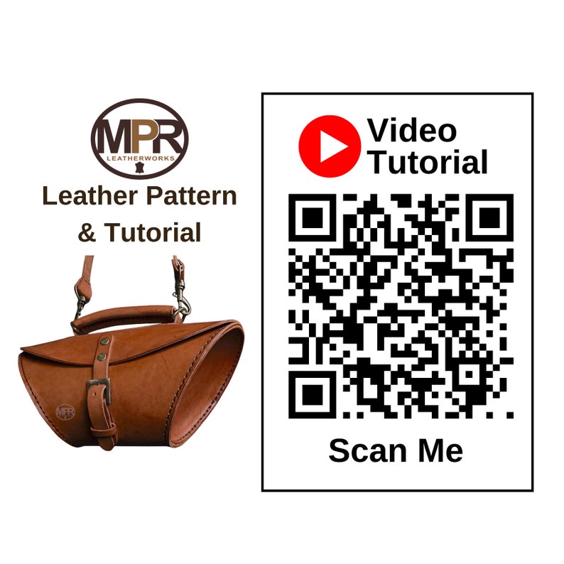Catherine Bag: PDF Pattern for Leather Shoulder Bag | Letter & A4 | DIY ...