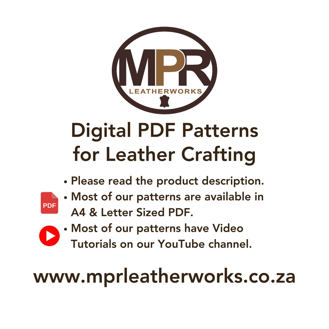 Leather Dust Pan PDF Pattern and Video Tutorial: Very Easy Leather ...