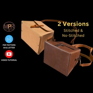 Trapezoid Bag 2 Versions Printable PDF Pattern A4 & Letter With Video ...