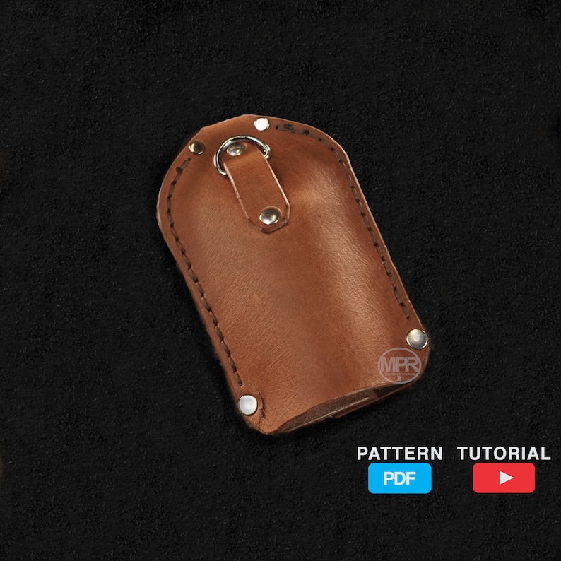 Jacket Key-keeper Leather Pattern: Pdf Pattern Leather Pattern - Etsy