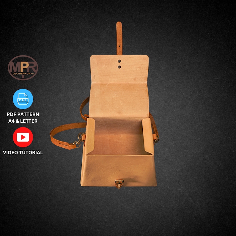 Trapezoid Bag 2 Versions Printable PDF Pattern A4 & Letter With Video ...