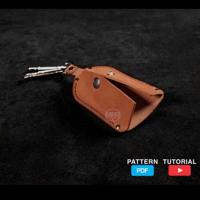 Jacket Key-keeper Leather Pattern: Pdf Pattern Leather Pattern - Etsy