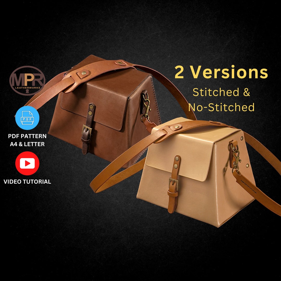 Trapezoid Bag 2 Versions Printable PDF Pattern A4 & Letter With Video ...