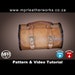 Bali Bag Leather Pattern: Leather Barrel Bag, DIY Bali Bag, Easy ...