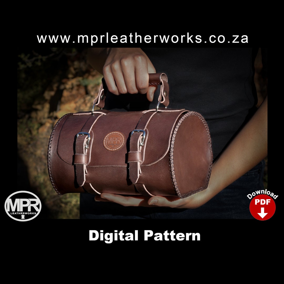 Leather Pattern Barrel Bag: This Practical Go Everywhere Leather Bag ...