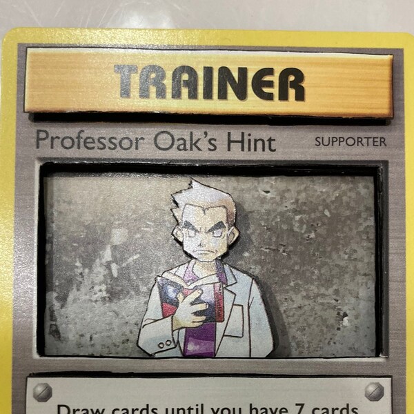Professor Oak - Etsy
