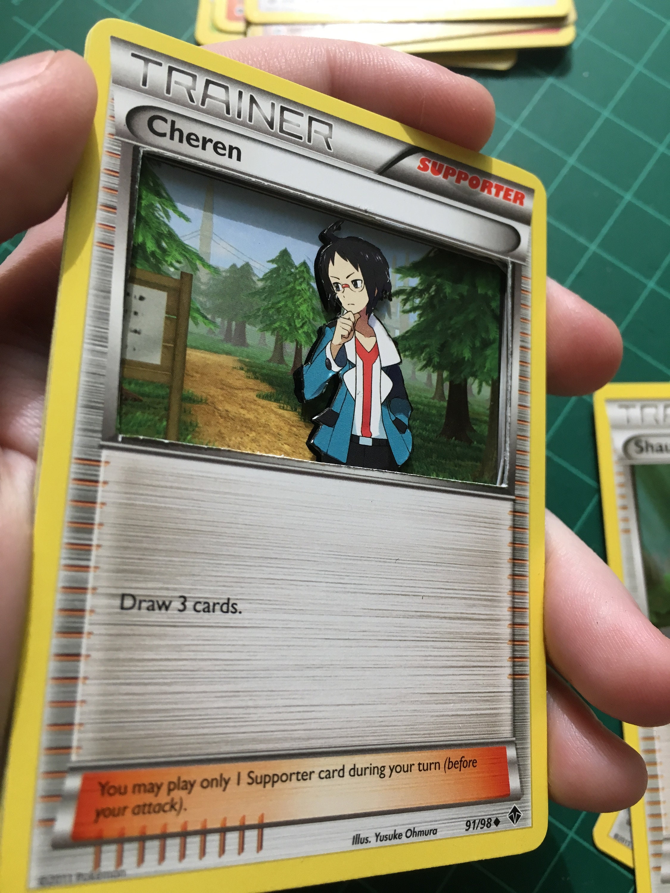 Cheren Pokemon Card