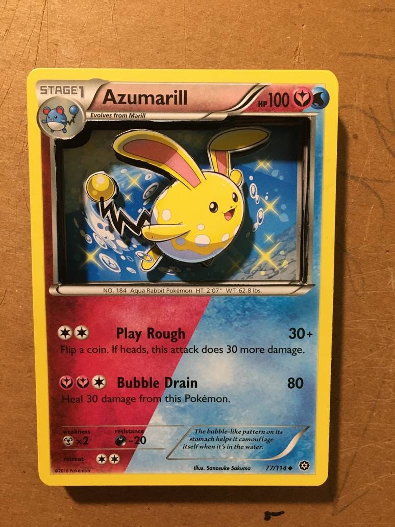 Azumarill Pokemon Card