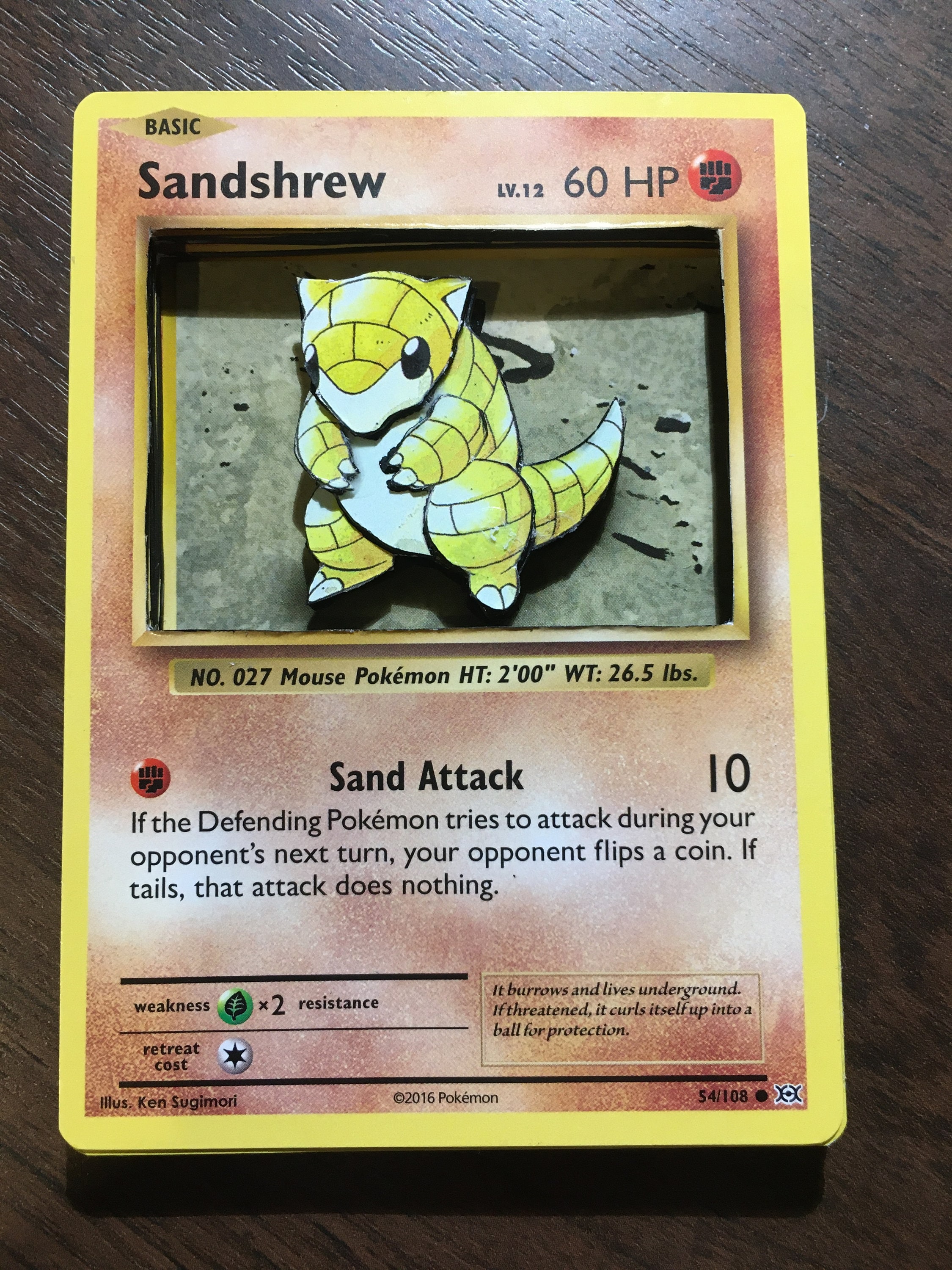 Mail order cheap Vintage Sandshrew and Sandslash Prism Foil Pokemon ...