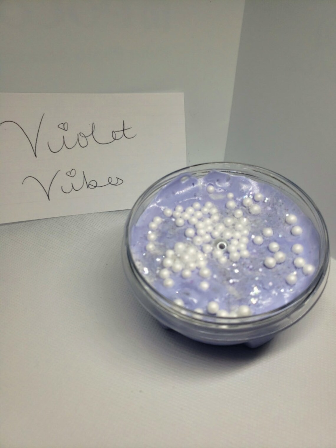 Slime a Purple Slime Slime with beads purple girls slime slime | Etsy