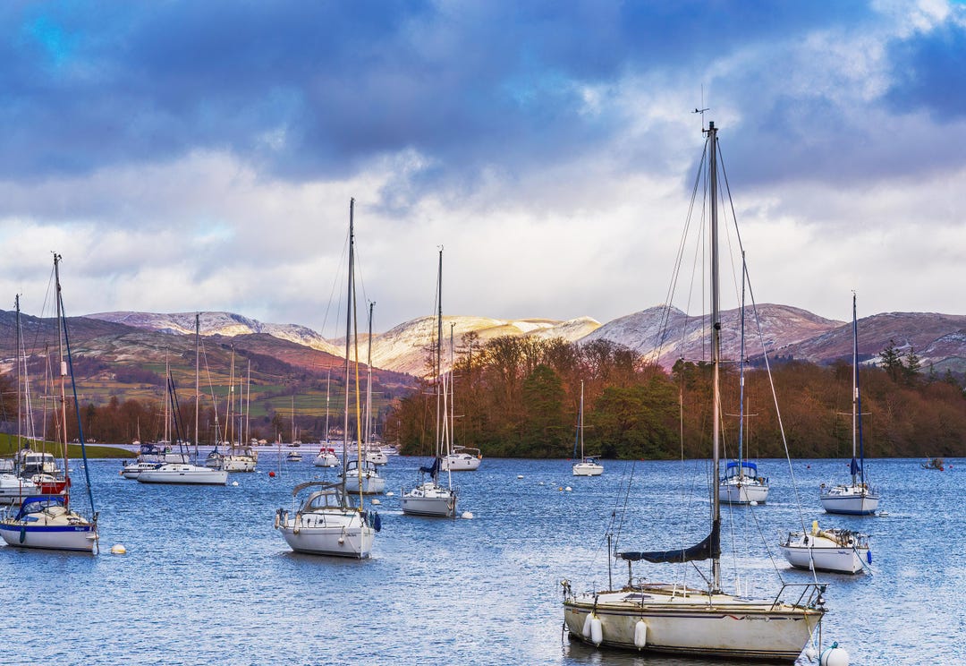 Lake Windermere - Lake District Art Print - Etsy